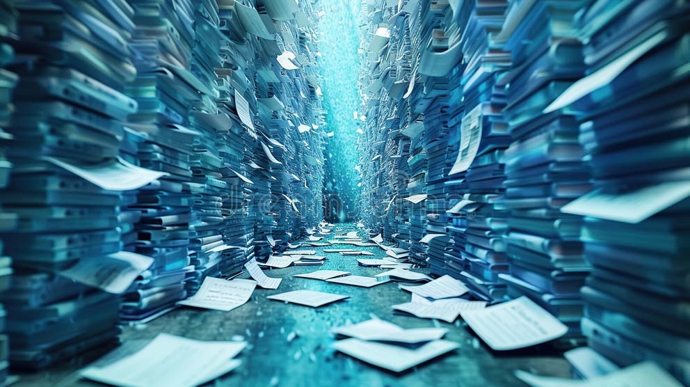 Paperwork Overload Stock Illustrations – 2,145 Paperwork Overload Stock ...