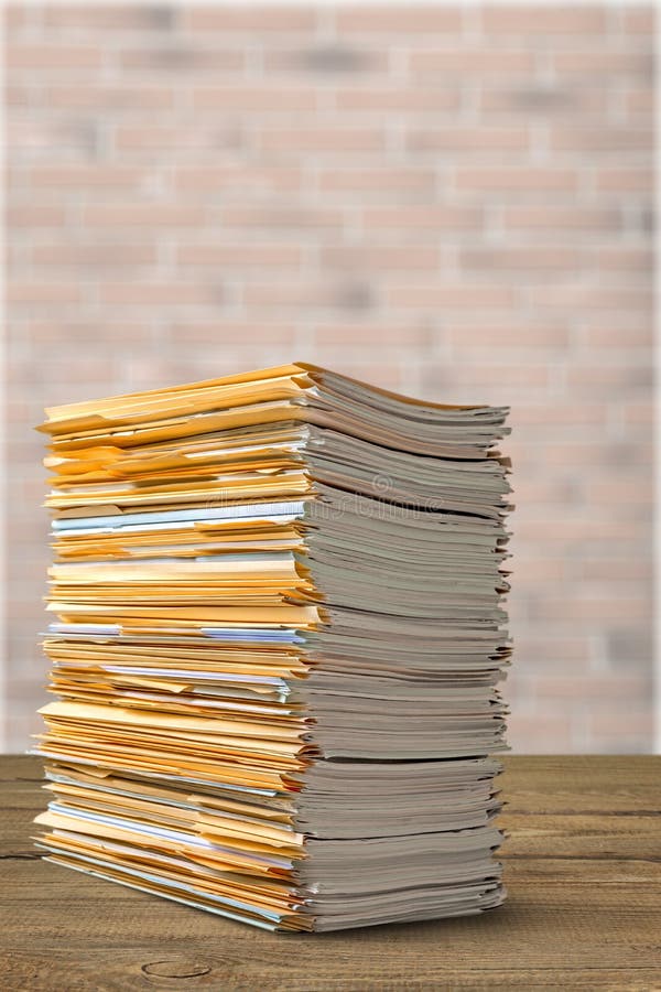 Paperwork stock image. Image of isolated, document, bureaucracy - 59990947