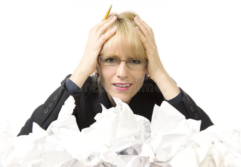 Paperwork, Paperwork Go Away! Stock Image - Image of paperwork ...