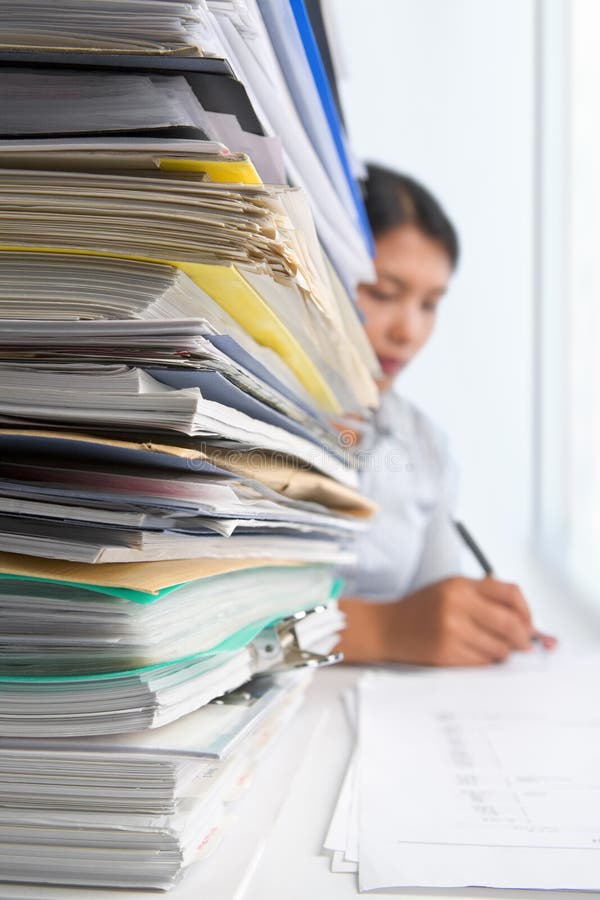 Workload stock image. Image of selective, focus, paperwork - 14018929