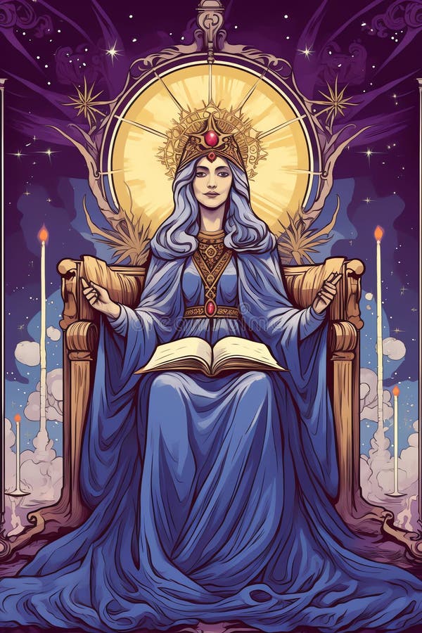 Queen Tarot Stock Illustrations – 345 Queen Tarot Stock Illustrations ...