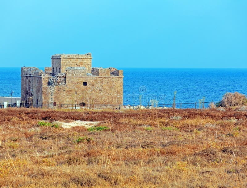 Paphos Castle, Cyprus stock photo. Image of ottoman, fort - 39899502
