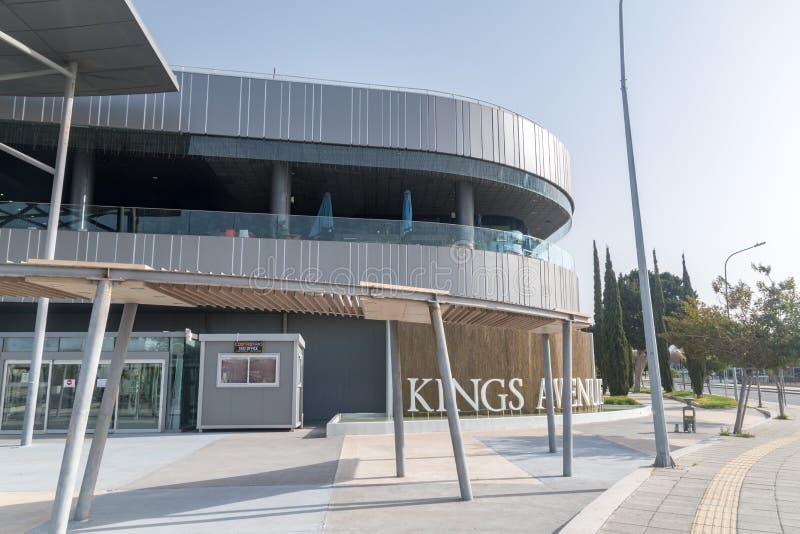 Kings Avenue Mall editorial stock photo. Image of logo - 245046618