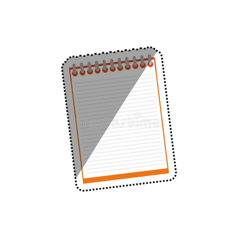 Papier de note d'isolement illustration stock. Illustration du message ...