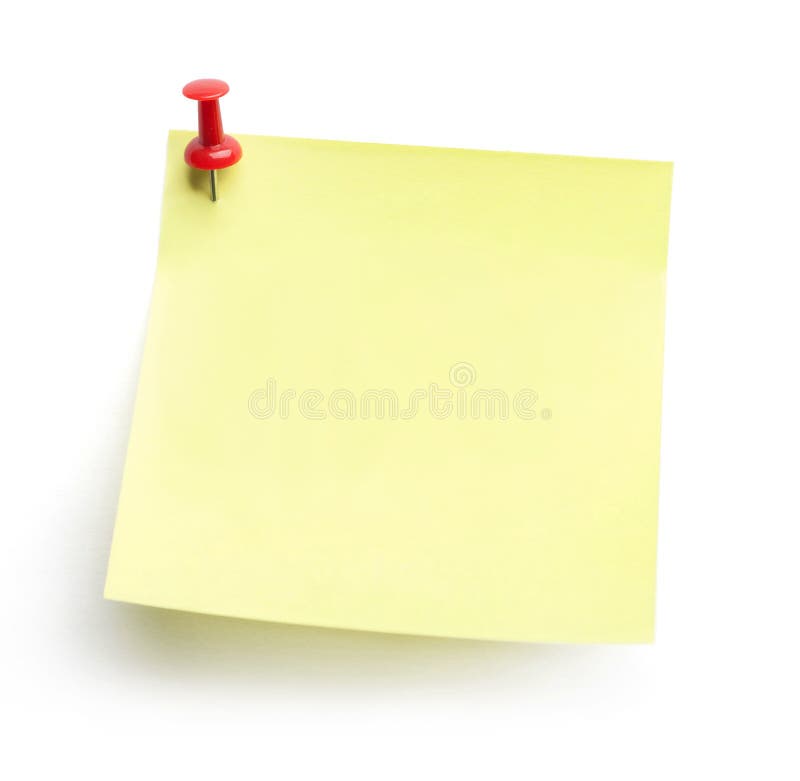 Papier de note jaune photo stock. Image of concept, personne - 27001332