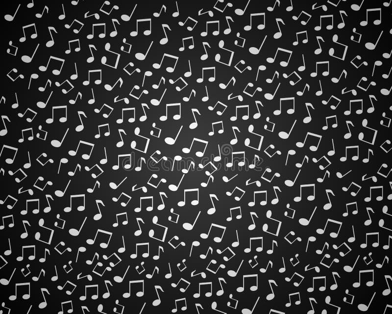 Papier Peint 2 De Note De Musique Illustration Stock - Illustration du ...