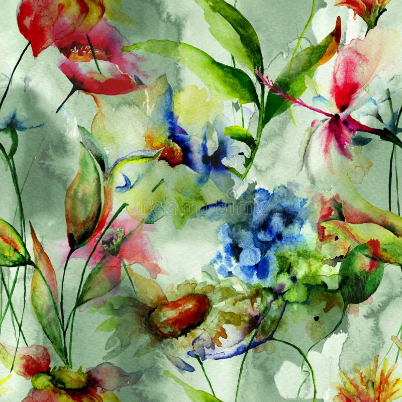 Fleurs Stylisées Stock Illustrations, Vecteurs, & Clipart – (7,434 ...