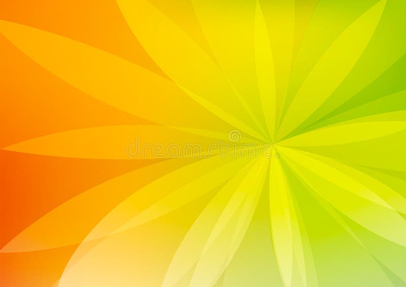 Papier Peint Vert Et Orange Abstrait De Fond Illustration Stock ...