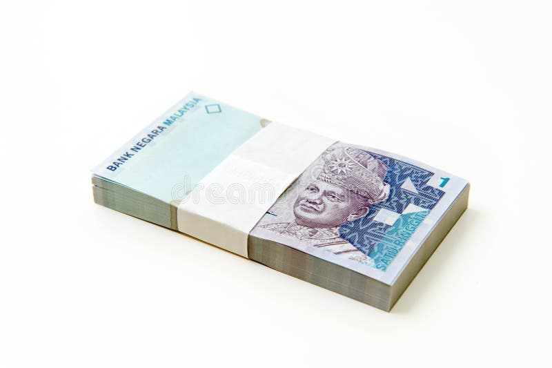 Papiergeld en muntstukken stock foto. Afbeelding bestaande uit dollar ...