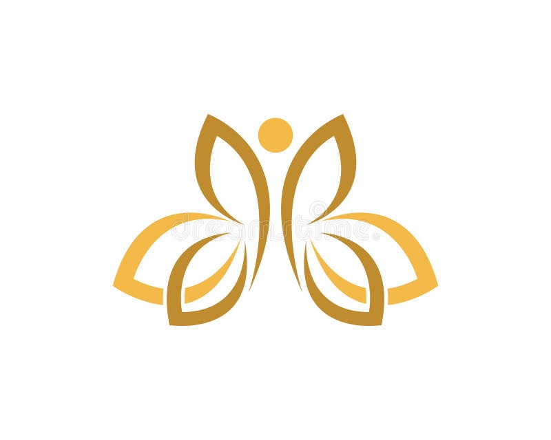Papillon Logo Template illustration de vecteur. Illustration du beauté ...