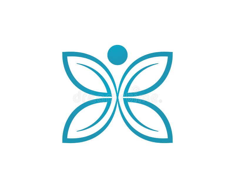 Papillon Logo Template illustration de vecteur. Illustration du jardin ...