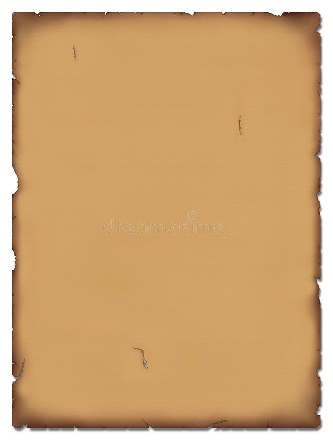 Viejo Mensaje Histórico Del Espacio En Blanco Del Rollo Del Papiro Foto ...