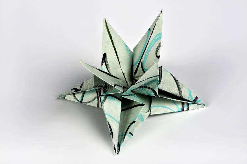 Papiroflexia foto de archivo. Imagen de ornamento, papel - 49573766