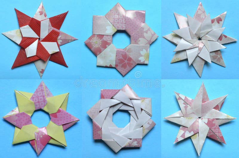 Papiroflexia Modular, Bola Del Sonobe Foto de archivo - Imagen de ...