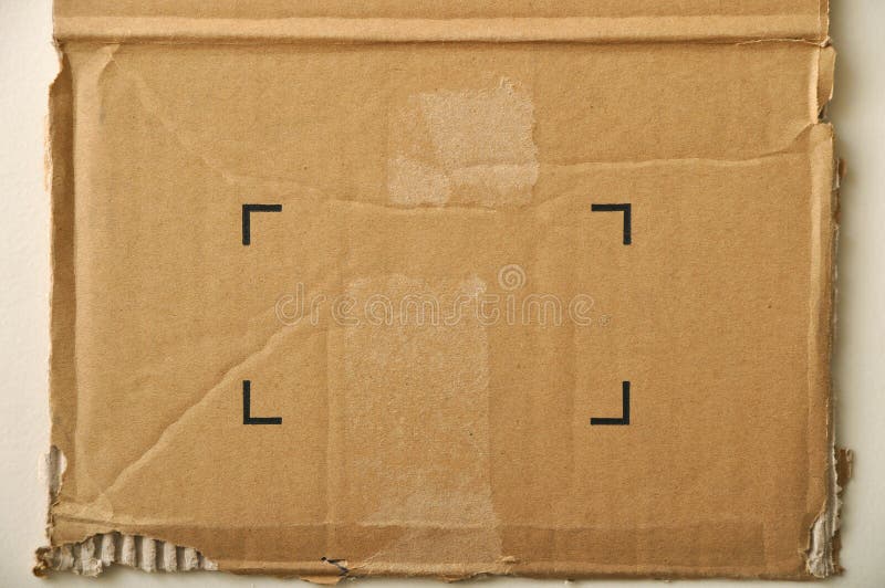 Pappe stockfoto. Bild von fahne, flockig, karton, gefaltet - 22894316