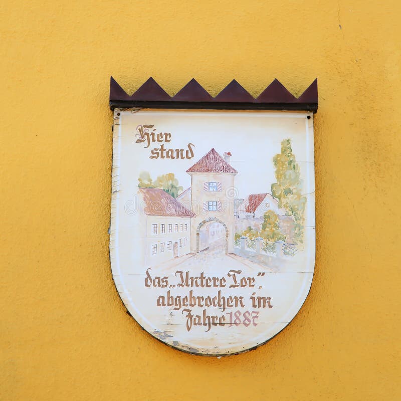 Sights of Pappenheim in Bavaria Editorial Image - Image of franconia ...