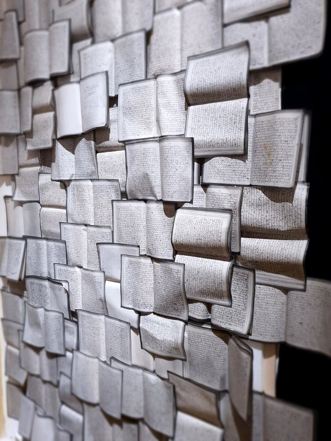 Papper in the WaLL AbsTrack Editorial Stock Photo - Image of iron ...