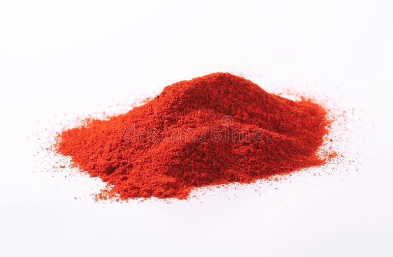 Paprika powder stock image. Image of closeup, heap, ingredient - 50745635
