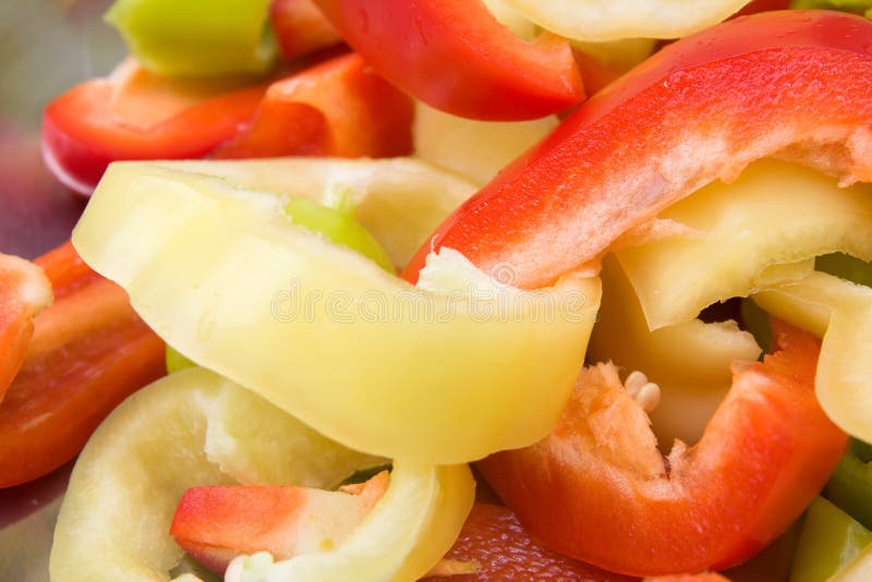 Paprika slices stock image. Image of paprica, capsicum - 14407115