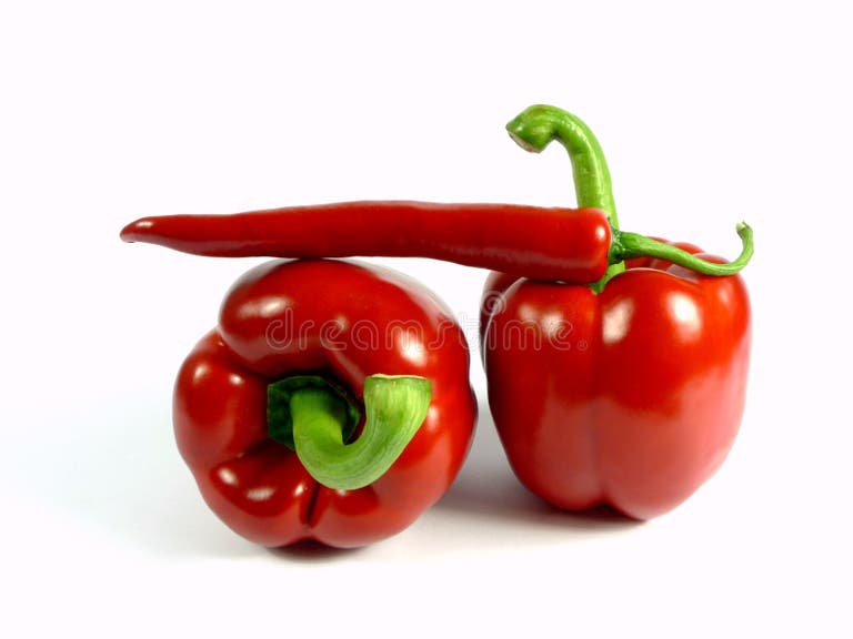 Paprika y chiles imagen de archivo. Imagen de coma, pimenton - 40650513