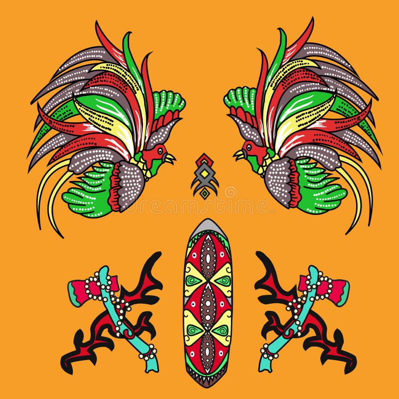 Batik Papua Stock Illustrations – 36 Batik Papua Stock Illustrations ...