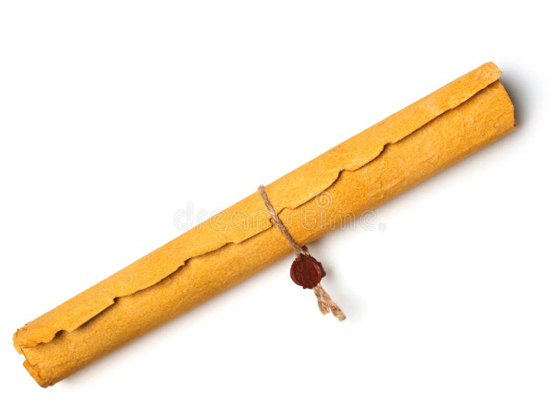 Old papyrus on white stock photo. Image of ancient, blank - 107630840