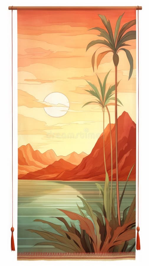 Papyrus Material Structure Background - Generative AI Stock ...