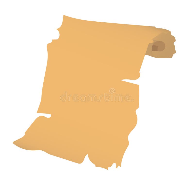 Papyrus Parchment Empty Paper with Old Ripped Torn Texture. Stock ...