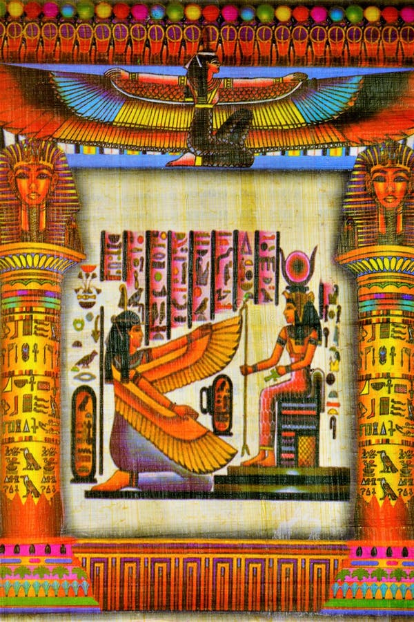 Papyrus Writing Material, in Ancient Times Common in Egypt, and Later ...