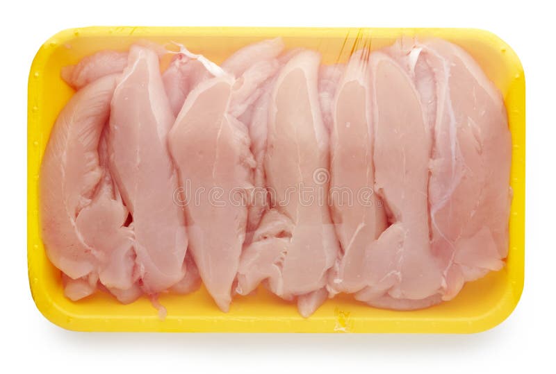 Paquet de viande de poulet photo stock. Image du poulet - 59440646