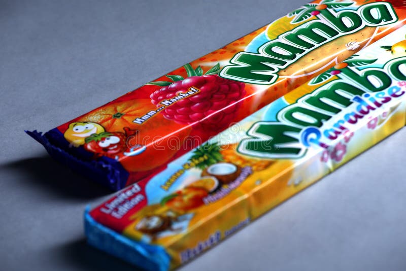 Paquete De La Mamba, Cola Condimentada, Espacio De La Copia Foto de ...