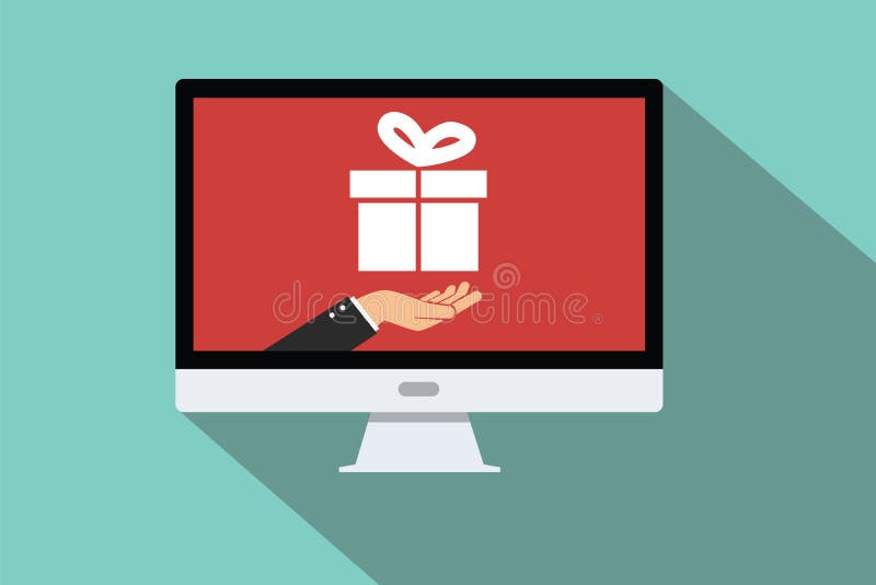 Paquete entregado ilustración del vector. Ilustración de servicio ...