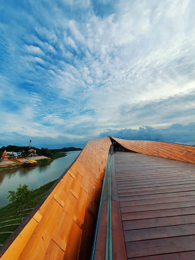 The Par-Sarn, Modern Landmark of the Chao Phraya River, Thailand ...