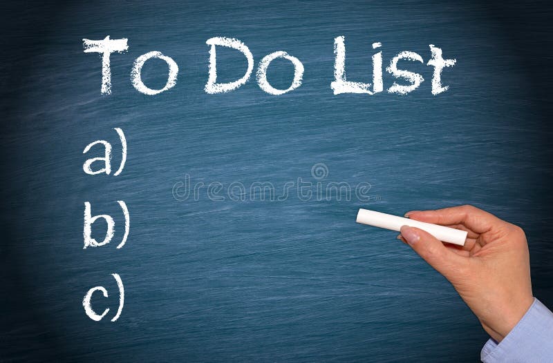 Para fazer a lista imagem de stock. Imagem de procurar - 39044145