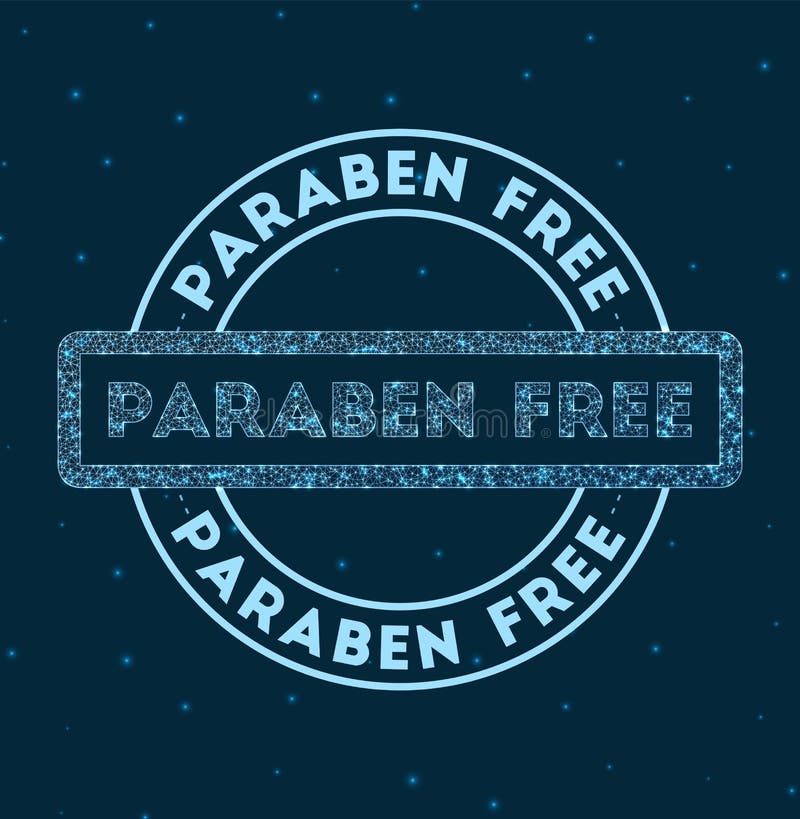 Paraben Free Ribbon. Paraben Free Grunge Band Sign Stock Vector ...