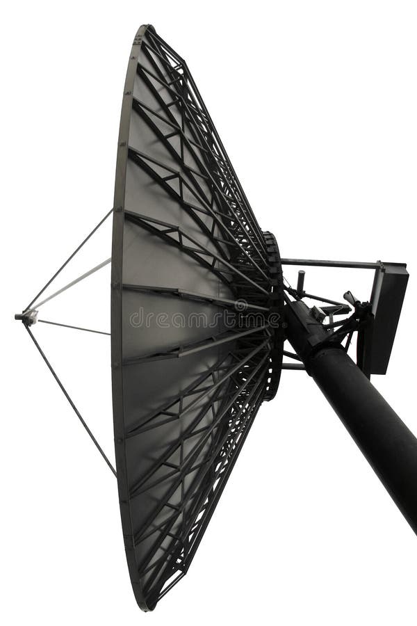 Parabol looking into space stock image. Image of metal - 4201395