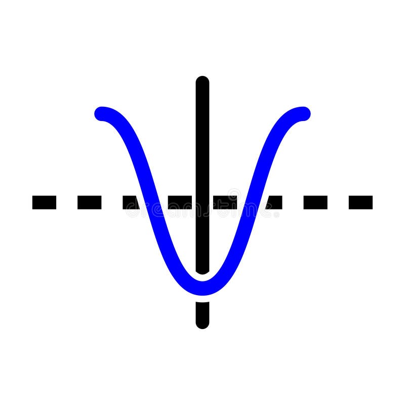 Parabola Icon stock vector. Illustration of designed - 295789974