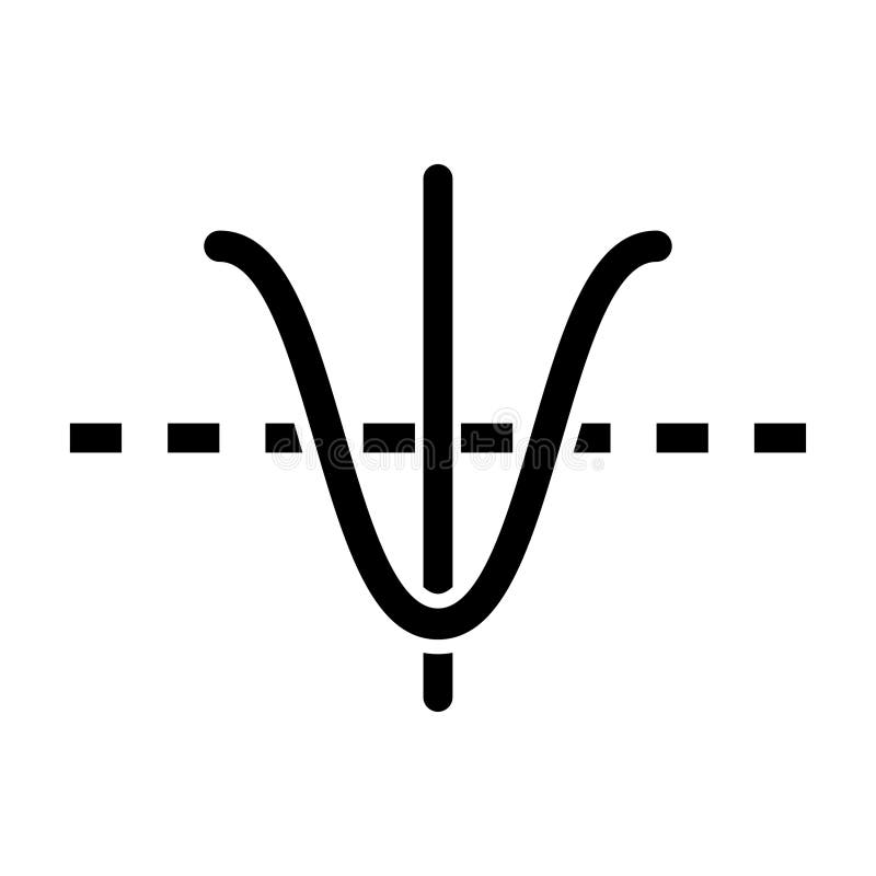 Parabola Icon stock vector. Illustration of math, charts - 295790267