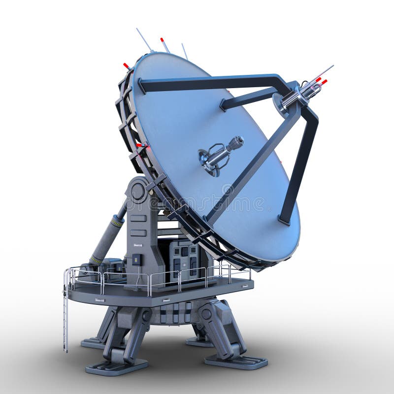 Parabolic antenna stock photo. Image of broadcast, observation - 63943014