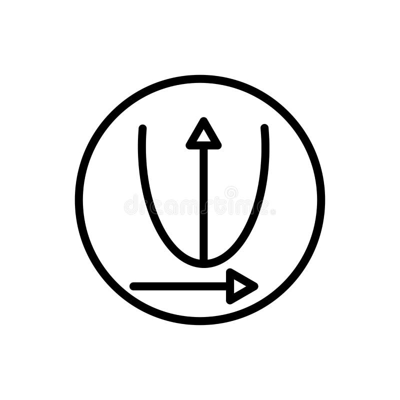 Parabolic Icon Vector Isolated on White Background, Parabolic Sign ...