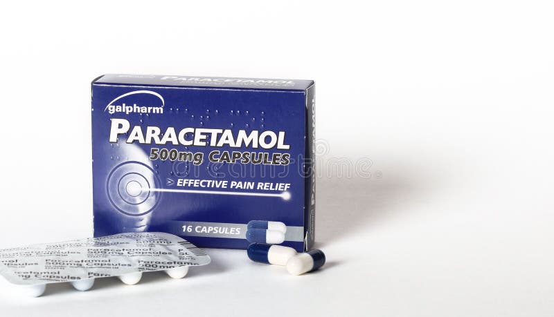 Paracetamol stock image. Image of pharmacy, dose, pills - 44405663