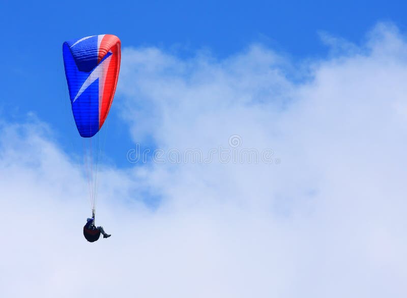 Parachute stock image. Image of extreme, adrenaline, wind - 6000973