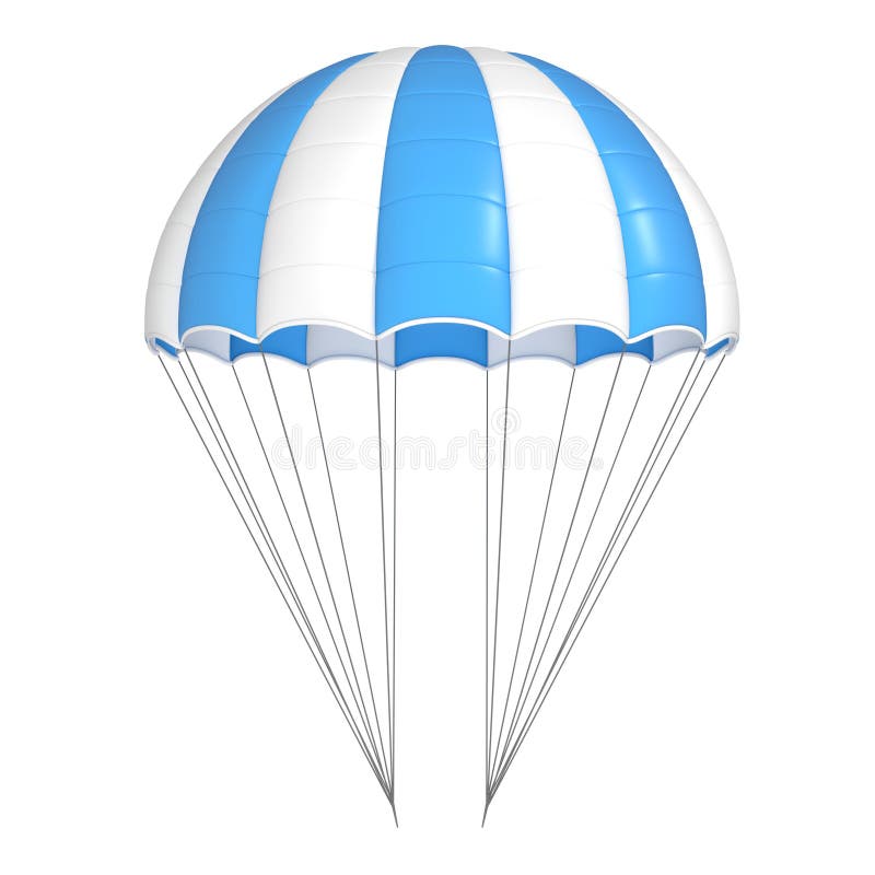 White Parachute Stock Illustrations – 2,434 White Parachute Stock ...