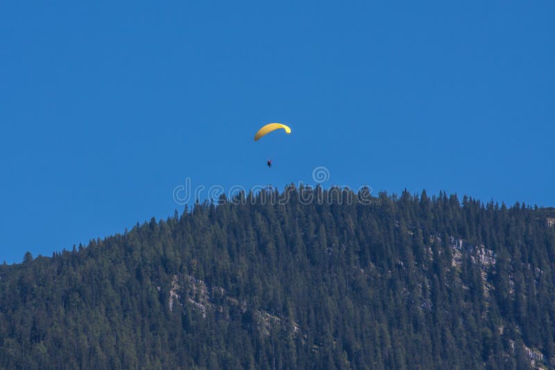 Parachute stock photo. Image of landscape, nature, paragliding - 47534538