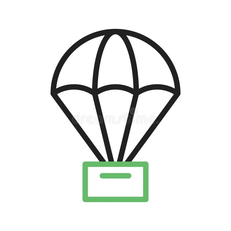 Parachute Icon Vector Image. Stock Vector - Illustration of symbol ...