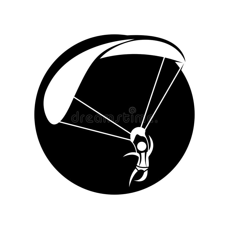 Parachute Logo Icon Design and Symbol Skydiving Vector Stock Vector ...