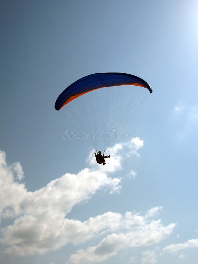 Parachute With Man Picture. Image: 2692087