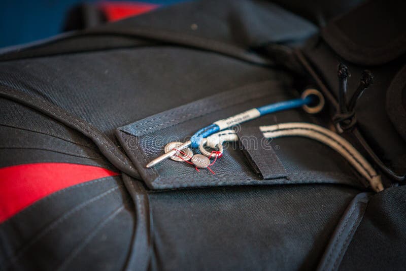 Parachute skydiving safety stock photo. Image of parachuting - 91364044