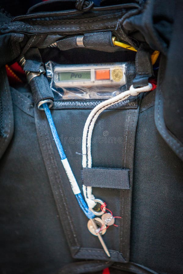 Parachute skydiving safety stock photo. Image of skydive - 91364084