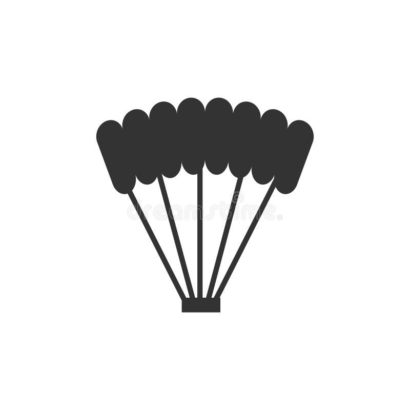 Parachute Vector Graphic Design Illustration.icon Logo Design Elements ...